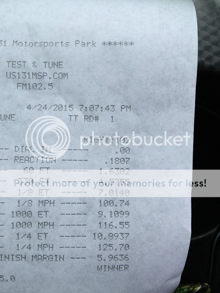 10 second club post your slip | SRT Hellcat Forum