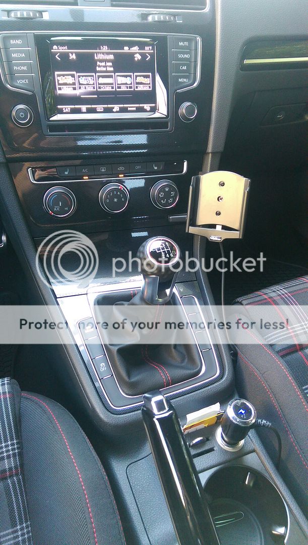 Custom Fit iPhone Dock for Golf VII ? | GOLFMK7 - VW GTI MKVII Forum ...