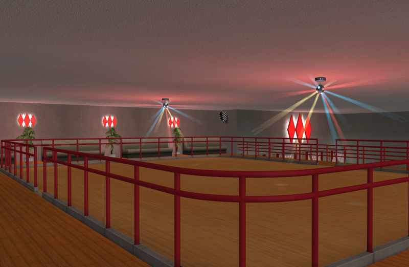 Community: Art Deco Bowling Lanes and Skating Rink